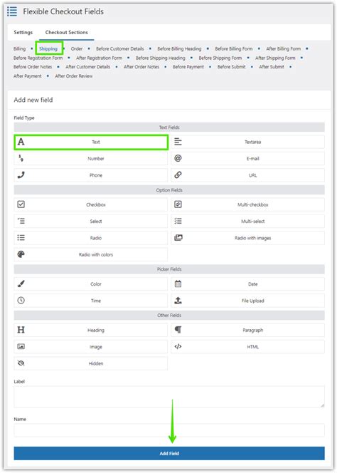 Woocommerce My Account Settings Shortcode And Custom Fields