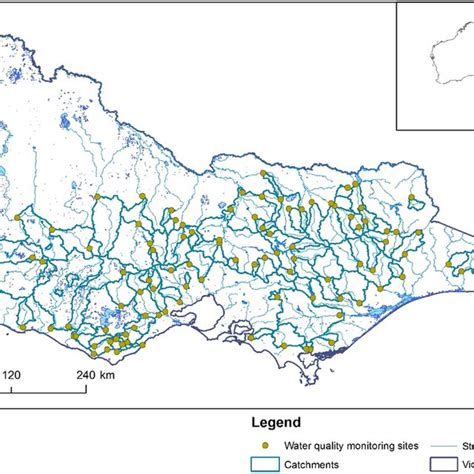 Maps Of Study Sites Water Quality Monitoring Sites And Their Download Scientific Diagram