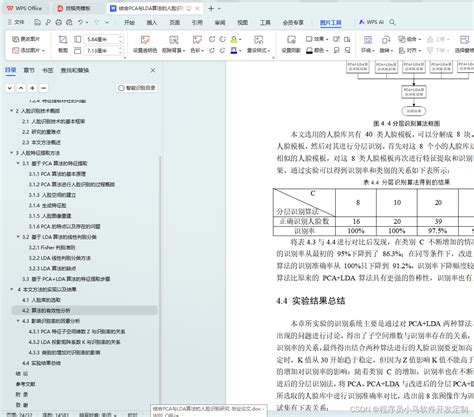 结合pca与lda算法的人脸识别研究 毕业论文 任务书 开题报告 文献综述 外文翻译及原文 matlab代码 基于matlab 的人脸识别系统
