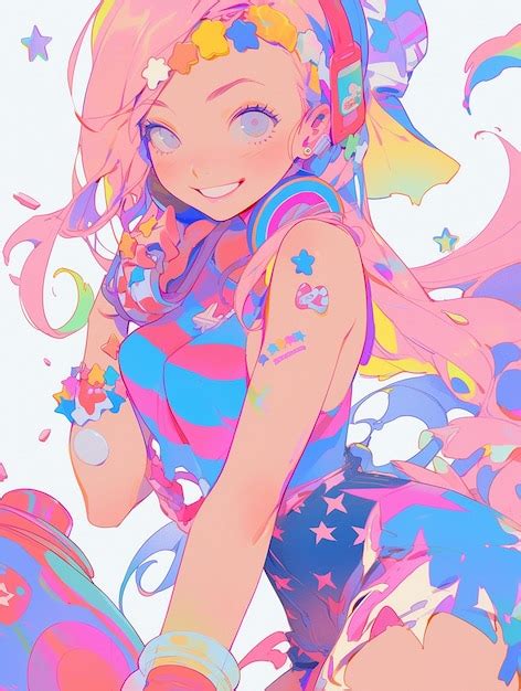 Rainbow Anime Version