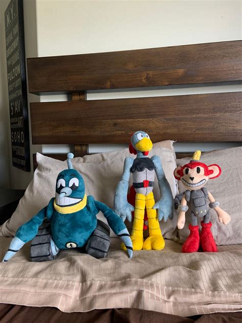 Scratch Grounder And Coconuts Plushes By Shegoxp On Deviantart