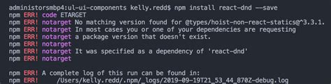 package json requesting types hoist non react statics 3 3 1 · issue
