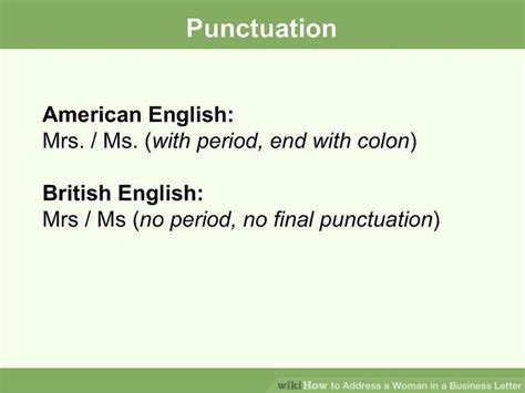 How To Address A Woman In A Business Letter 7 Steps