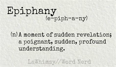 Word Nerd Epiphany Lawhimsy
