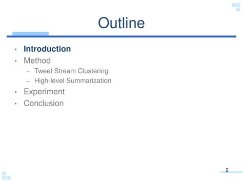 Ppt Sumblr Continuous Summarization Of Evolving Tweet Streams