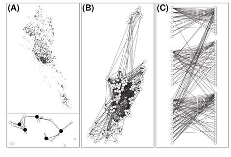 Examples Of Spatial Networks A Spatial Location Of More Than 3000