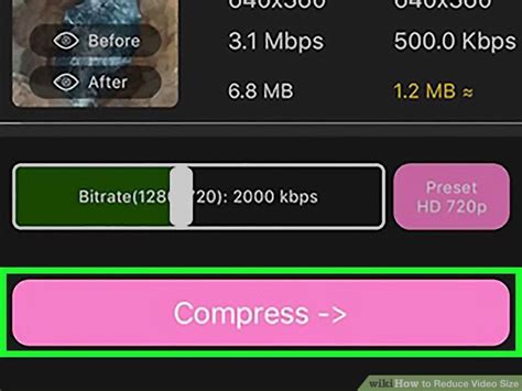 Ways To Reduce Video Size WikiHow