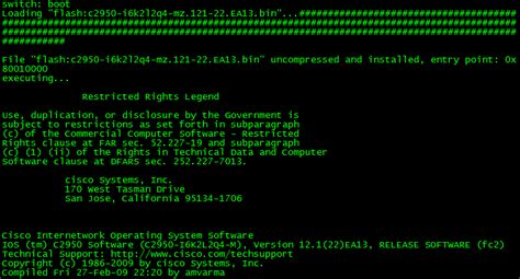 Password Recovery En Un Switch Cisco Seguridad Y Redes