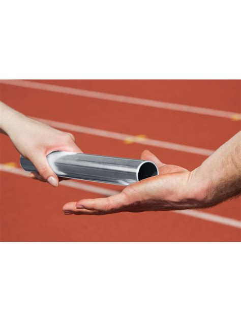 Zhehao 5 Pcs Track Batons For Relay Aluminum Running