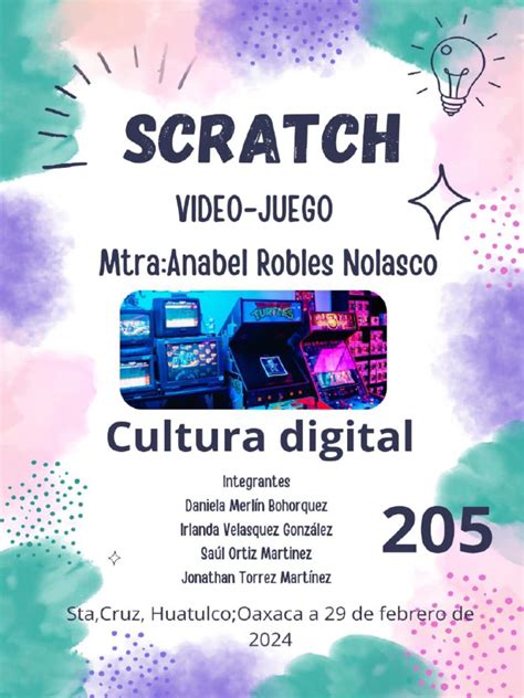 Presentación De Scratch Pdf Scratch Lenguaje De Programación