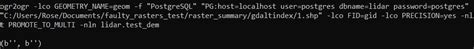 Python Ogr Ogr Shapefile To PostgreSQL Table Cannot Change Geom Field Geographic