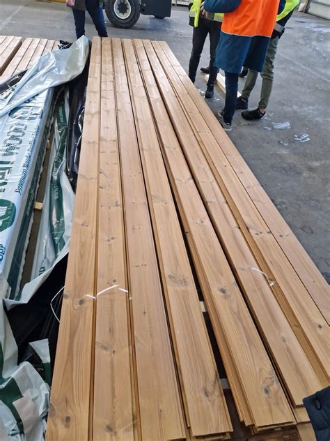 Lambriu Termotratat Neted 14x118 Lemn Depo