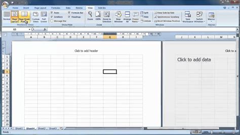 Excel 2007 Overview Guide Part 3 The Ribbon Data Review View