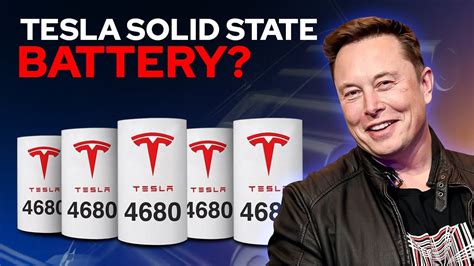 Tesla Solid State Battery Tesla Battery Investor Day Youtube