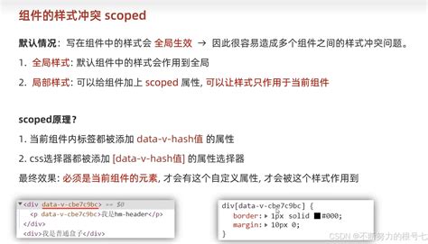 Vue2笔记10 组件库介绍脚手架创建vue开发者工具appvue的组成组件的局部与全局使用常见vue指令解决样式冲突