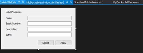 Dockable Window Autodesk Community