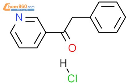 40212 33 7 Ethanone 2 Phenyl 1 3 Pyridinyl Hydrochloride化学式、结构式、分子式、mol 960化工网