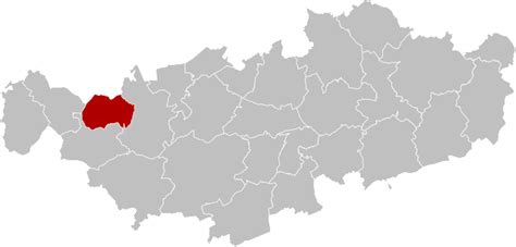 Braine Le Ch Teau Brabant Wallon Belgium Map Svg
