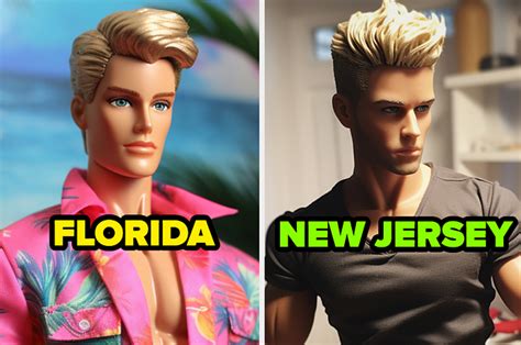 I Asked Ai What A Ken Doll From Each State Looks Like And Heres What
