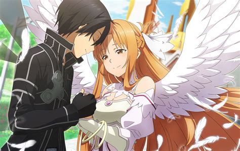 Sword Art Online Asuna And Kirito Wallpaper