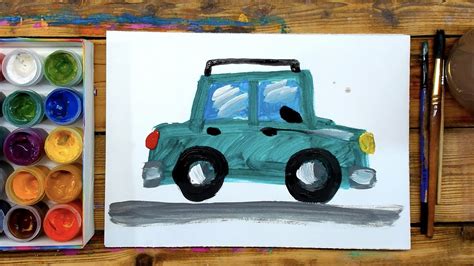 Как нарисовать МАШУНУ красками Гуашь Youtube