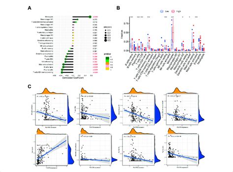 Flvcr2 Level Relates To Immunocyte Infiltration In Aml A Flvcr2 Is