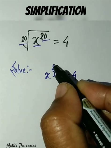 Simplification ️ Mathstheseries Mathsshorts Simplictiontricks Youtube