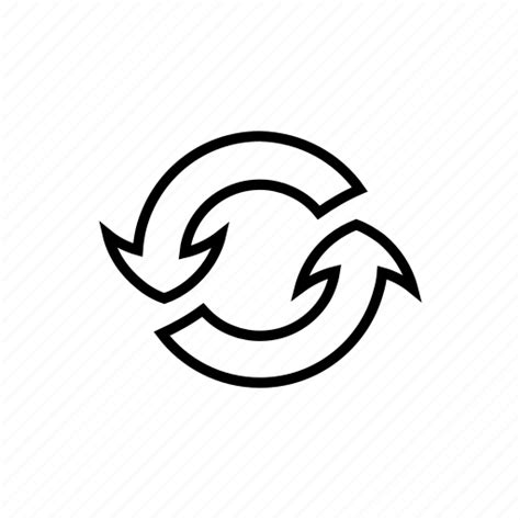 Arrow Circle Interface Recycle Refresh Repeat Round Icon