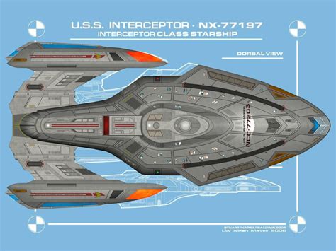 Uss Interceptor Top Ortho By Mavek Cg On Deviantart