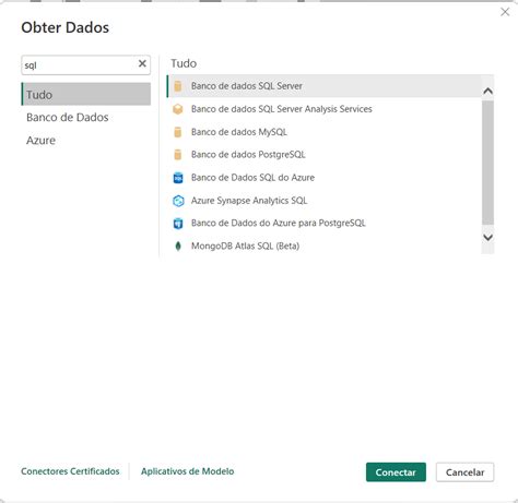 Conectar Arquivo Sql No Power Bi Power Query Conexão Com Dados