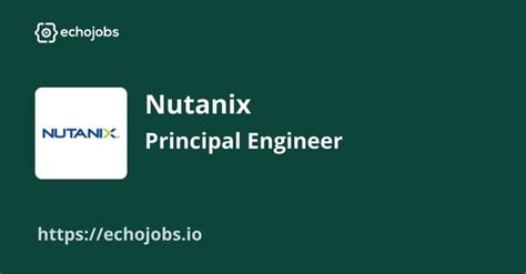 Nutanix Is Hiring Principal Engineer Nutanix Database As A Service