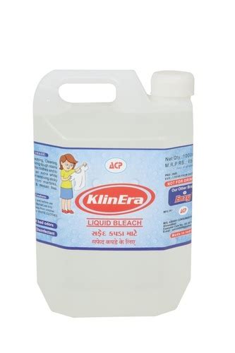 1 Liter And 5 Liter Detergent Bleach Liquid At 29500 Inr In Mehsana