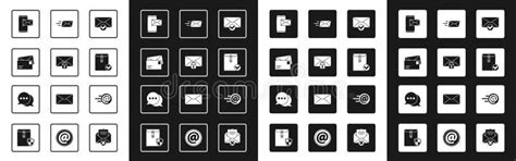 Set Envelope And Check Mark Mail Message Lock Password Mobile