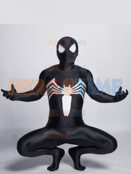 Shiny Spandex Venom Spider Suit
