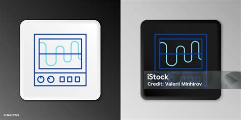 라인 오실로스코프 측정 신호파 아이콘이 회색 배경에 분리되어 있습니다 다채로운 윤곽선 개념 벡터 0명에 대한 스톡 벡터 아트 및 기타 이미지 Istock