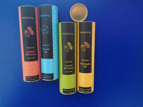 Multicolor Printed Paper Tube Container Without Lable At ₹ 129piece