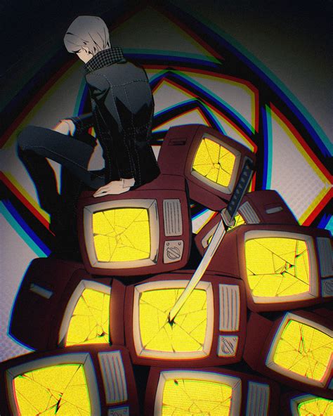 Narukami Yu Persona And 1 More Drawn By Lluyss Danbooru