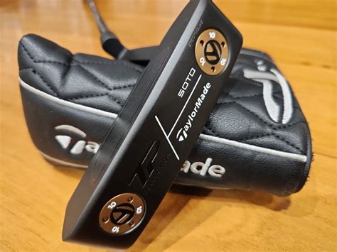 Taylormade Tp Collection Black Finish Soto Golf Putter Headcover Inc