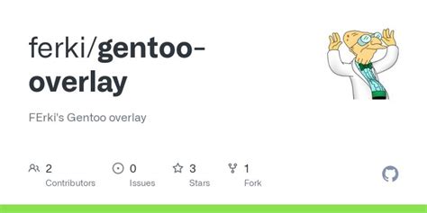 Ferenc Erki On Linkedin Github Ferkigentoo Overlay Ferkis Gentoo Overlay