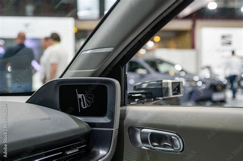 Side Camera Replacing The Side Mirror Of A Hyundai Ioniq 6 Electric Car