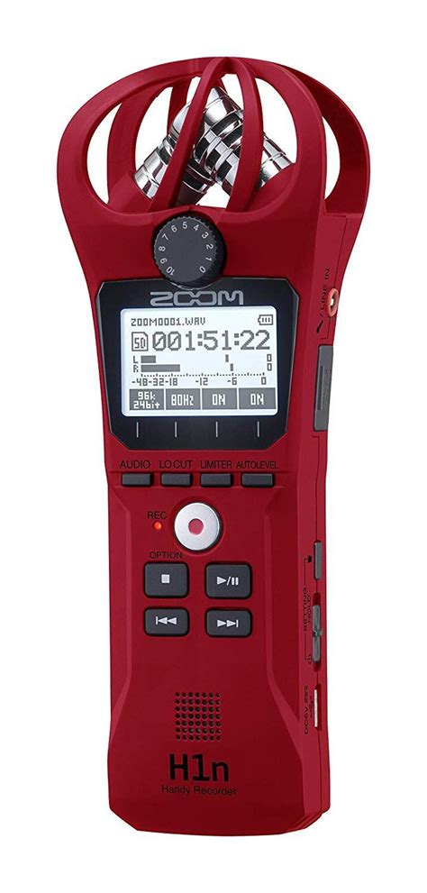 ᐉ Купить Диктофон Zoom H1n Red в Киеве — заказать Диктофон Zoom H1n Red ...
