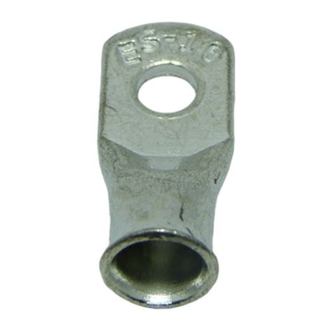 Terminal Compressão Reto 16 Mm Simples Boca Expandida 50 Mm Bocal