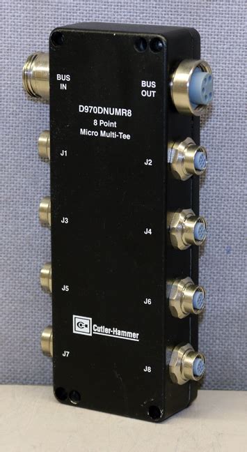 Cutler Hammer Eaton D970dnumr8 8 Point Micro Multi Tee Devicenet For Sale Online Ebay