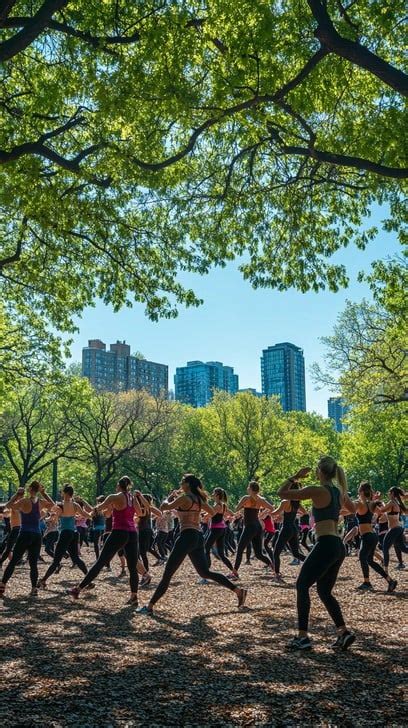 Free Outdoor Fitness Class Photo Fitness Class Outdoor Download