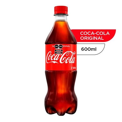 Refresco Coca Cola 600 Ml Botella Agua Carbonatada Pollo Rostizado