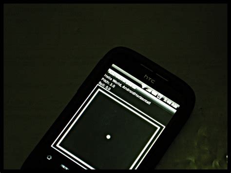 android er implement a simple horizontal indicator using sensormanager