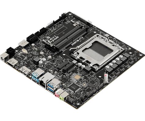 Asrock Memperkenalkan X600tm Itx Papan Induk Thin Mini Itx Am5 Pertama Di Dunia Untuk Cpu Ryzen
