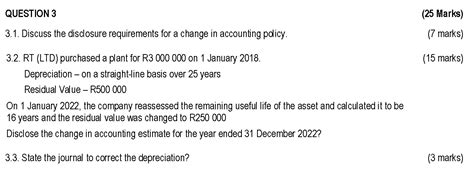 Solved Question 325 ﻿marks31 ﻿discuss The Disclosure