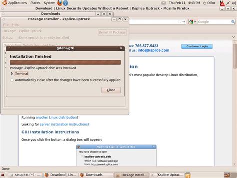 How To Install Kernel Security Updates On Ubuntu 9 10 With Ksplice Uptrack