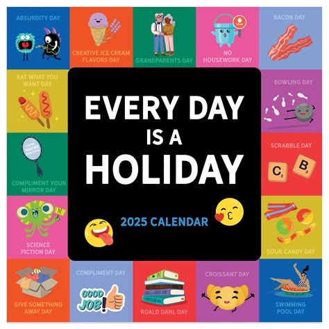 Mua Tf Publishing 2025 Every Days A Holiday Mini Calendar Large